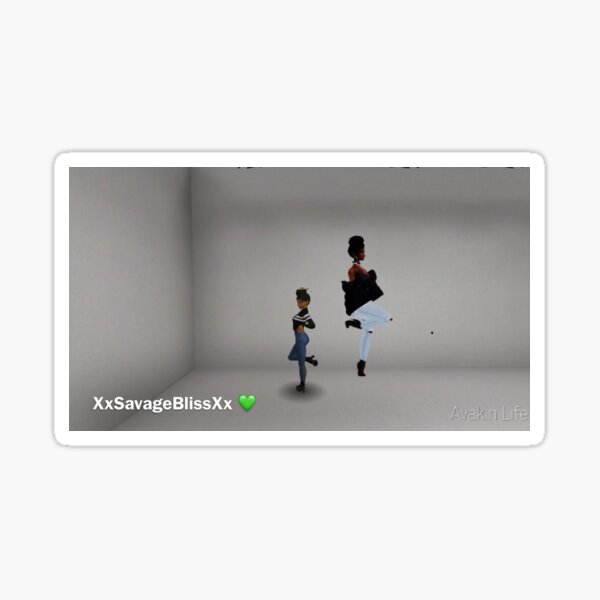 "Avakin Life X IMVU" Sticker by FireFoxyShadow | Redbubble