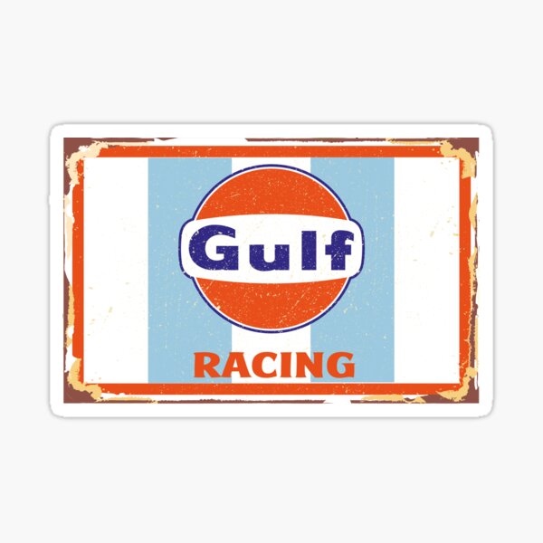 Stickers sur le thème Gulf Racing | Redbubble