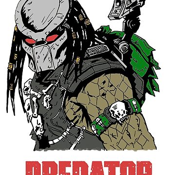 "The Predator" Sticker for Sale by jonmac1982 | Redbubble
