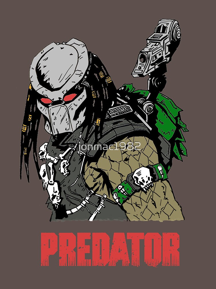 "The Predator" T-shirt for Sale by jonmac1982 | Redbubble | film t ...