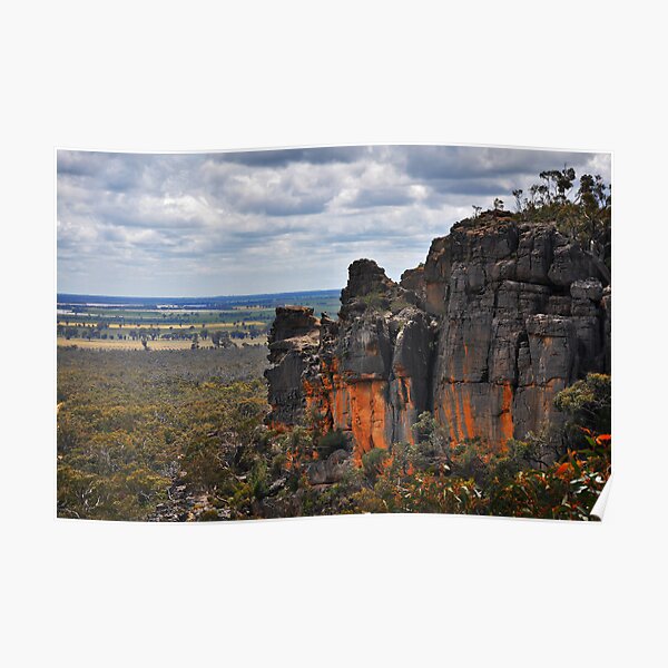 "Red Rocks" Poster for Sale by PeterH | Redbubble