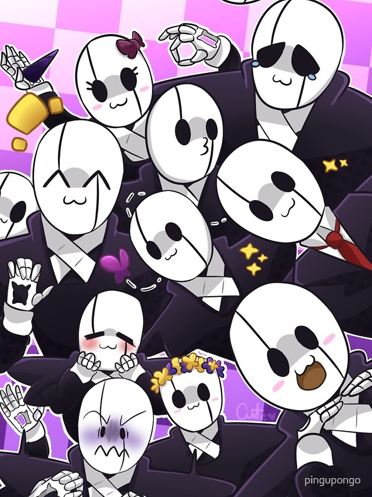 "X!Gaster " iPhone Case for Sale by pingupongo | Redbubble