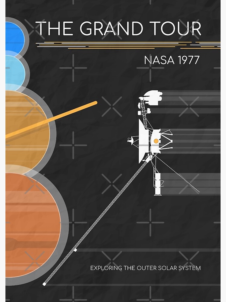 "Voyager: The Grand Tour. NASA 1977. Exploring The Outer Solar System ...