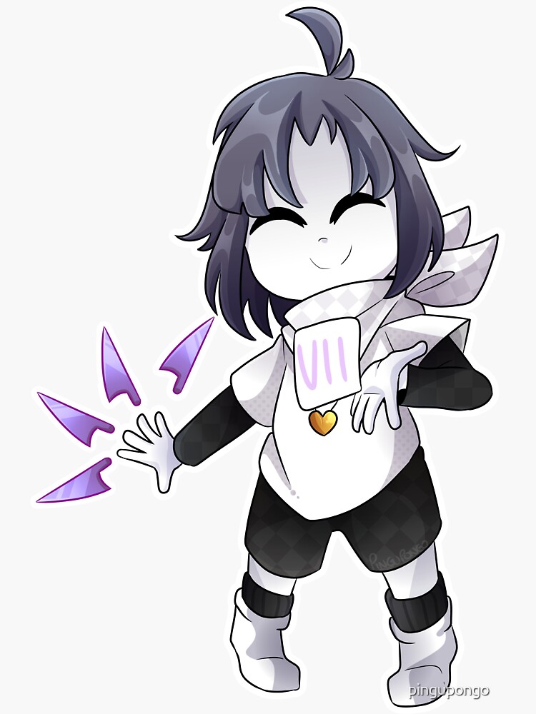 "Xtale!Frisk Sticker" Sticker for Sale by pingupongo | Redbubble