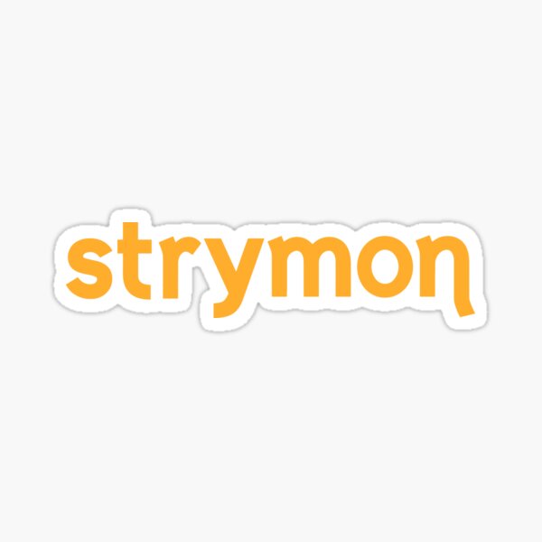 "Strymon" Sticker for Sale by renedme | Redbubble