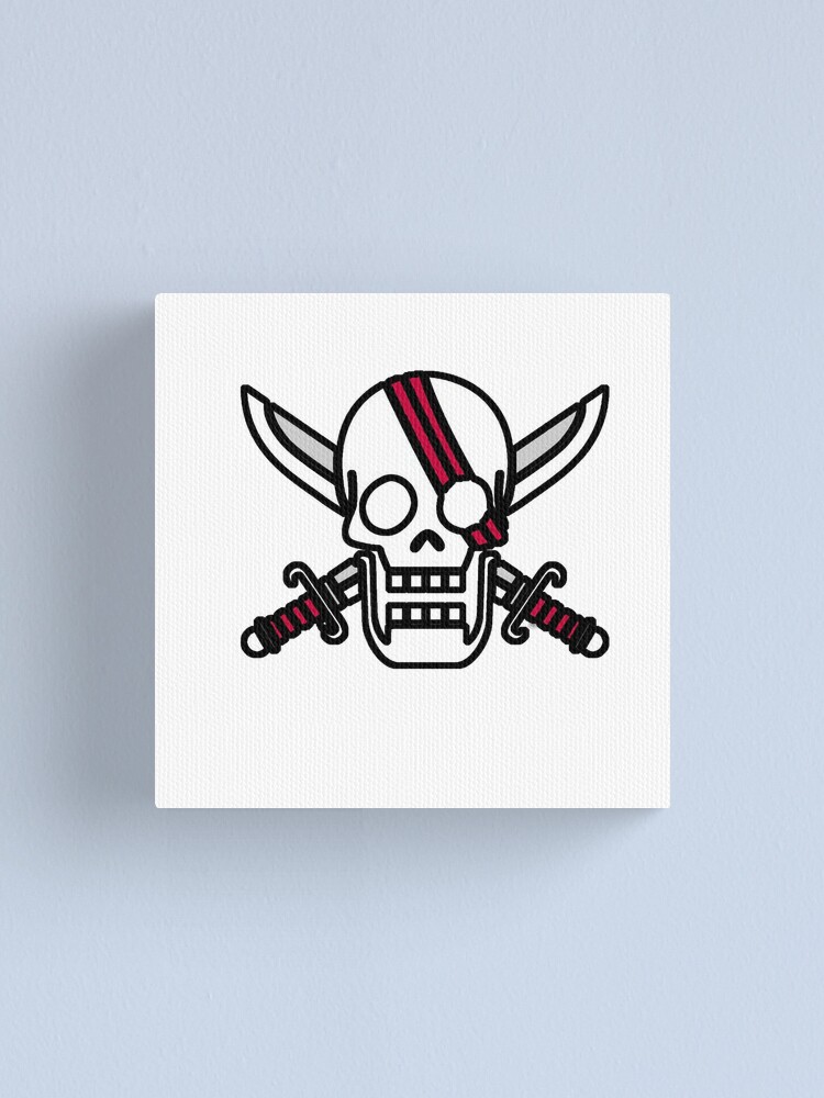 "One Piece Shanks Logo" Canvas Print by Robin- | Redbubble
