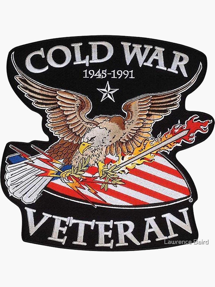 "Cold War Veteran" Sticker for Sale by Lawrence Baird | Redbubble