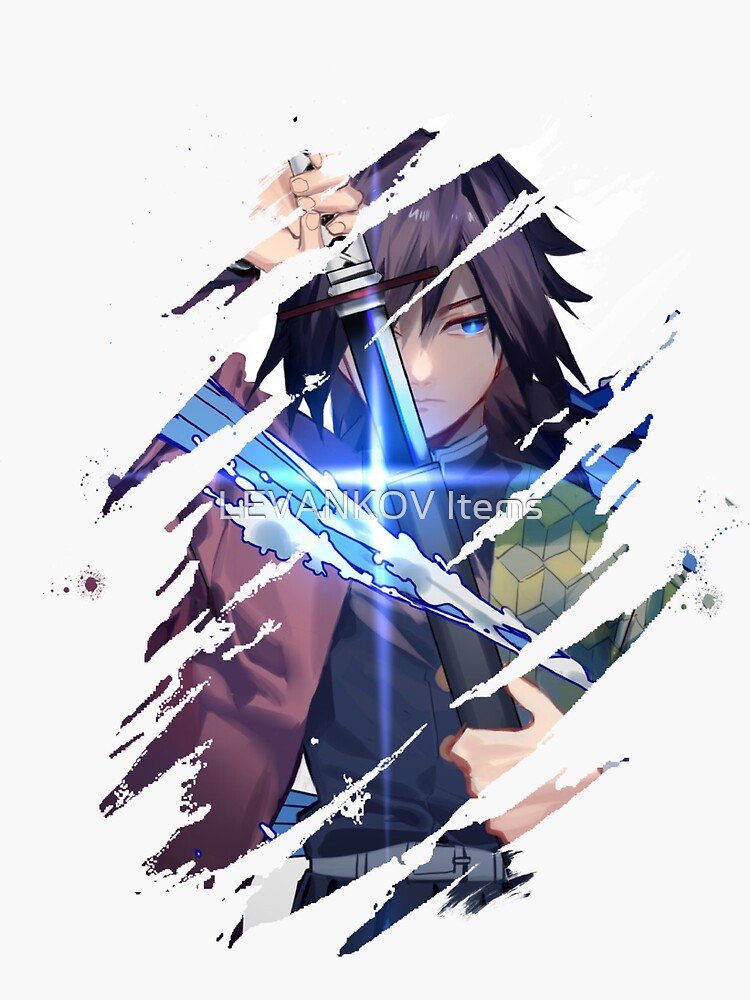 "Tomioka" Sticker for Sale by simouser | Redbubble