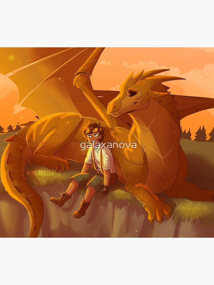 "Leo and Festus" Sticker for Sale by galaxanova | Redbubble