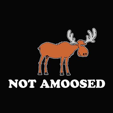 "Not Amoosed Funny Moose Pun" Kids T-Shirt for Sale by jaycartoonist ...
