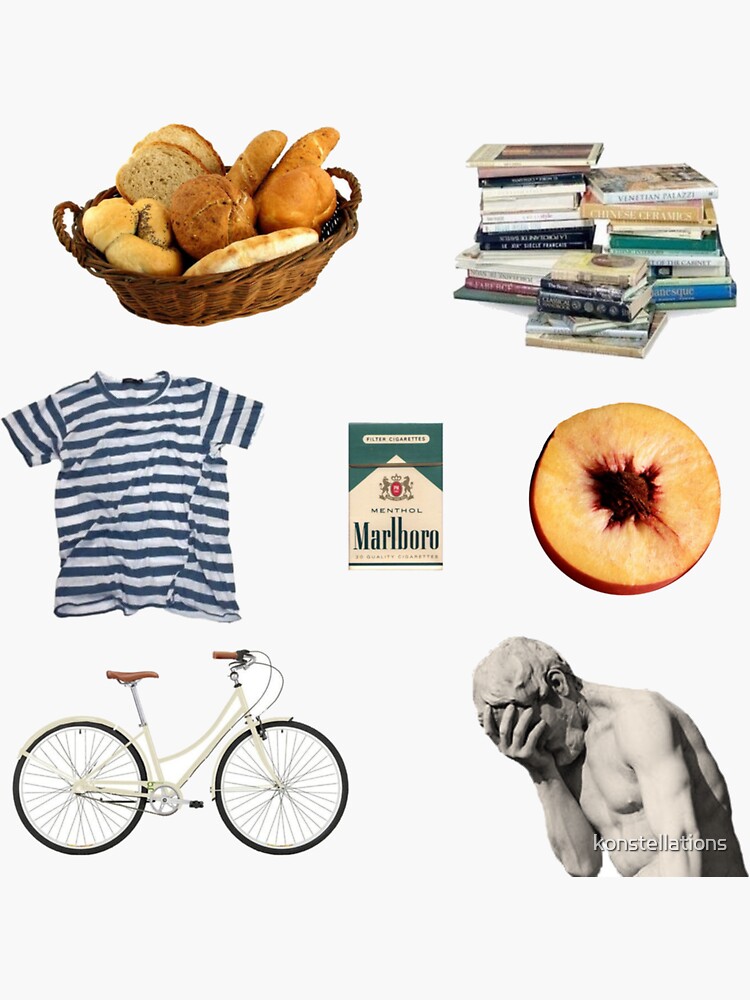 "CMBYN sticker pack" Sticker for Sale by konstellations | Redbubble
