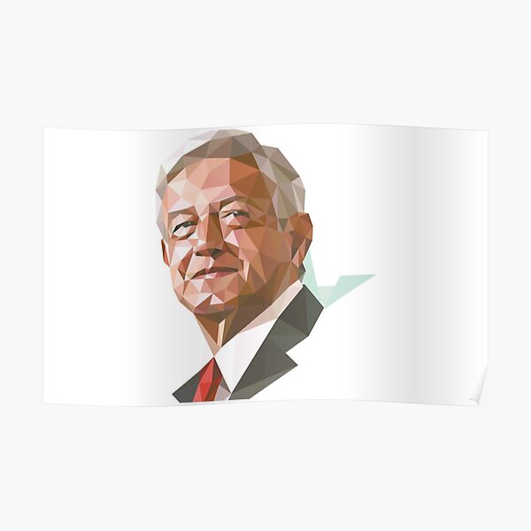 "AMLO" Poster for Sale by edleon | Redbubble
