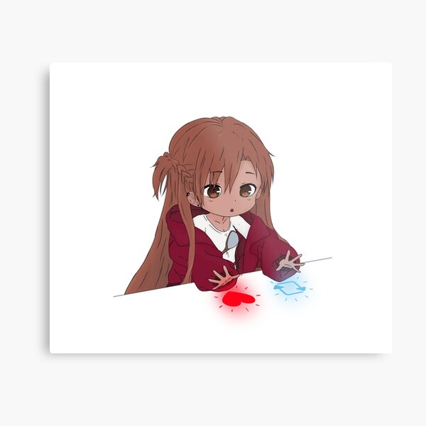 "Asuna bongo cat- Sword Art Online" Metal Print for Sale by Jam ...
