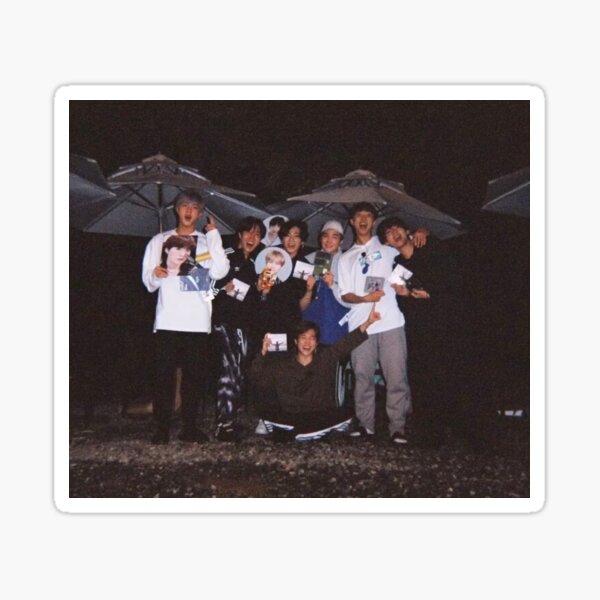 "BTS: TEAMWORK MAKES THE DREAM WORK" Sticker by KPOPKDRAMA13 | Redbubble