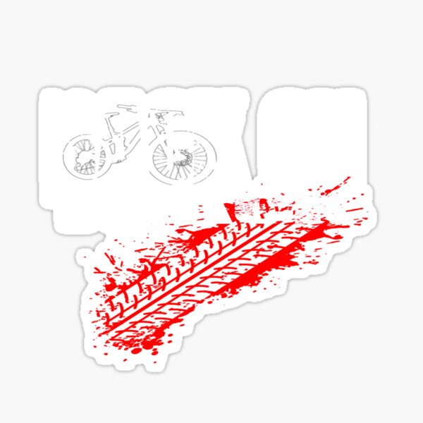 "MTB Back on Track" Sticker for Sale by bitcam18 | Redbubble