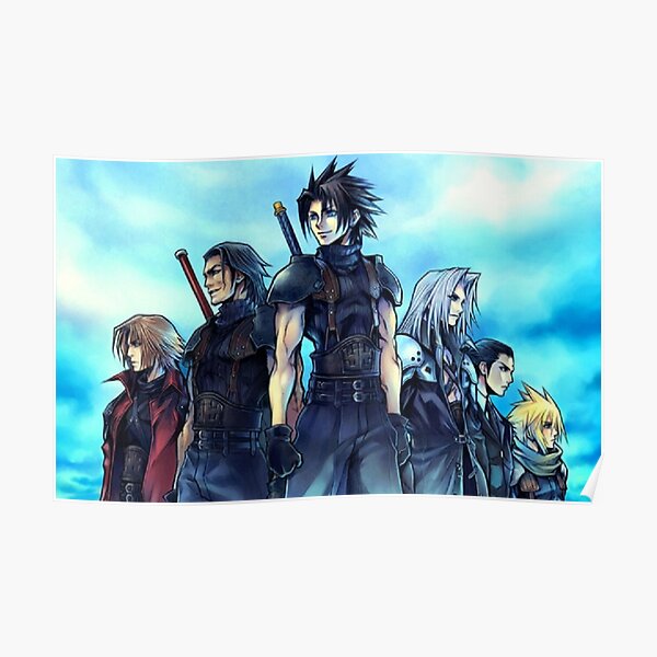 "Crisis Core" Poster for Sale by marcusdanzy | Redbubble