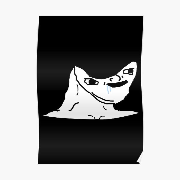 "Brainlet Meme" Poster for Sale by artsylab | Redbubble