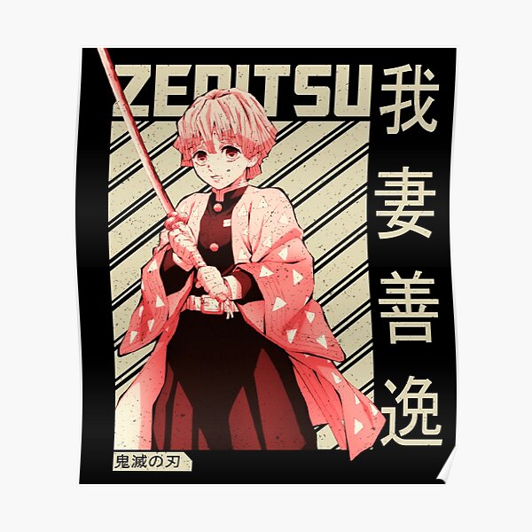 Agatsuma Zenitsu Posters | Redbubble
