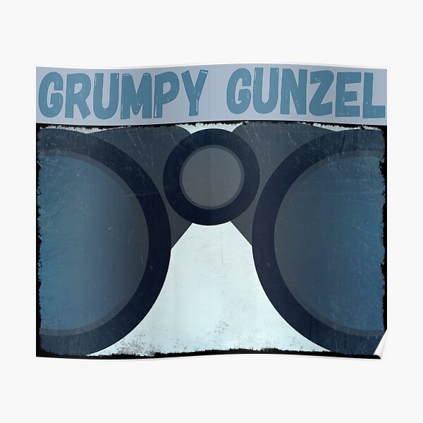 "Grumpy Gunzel Australian Railway Train Buff" Poster for Sale by ...