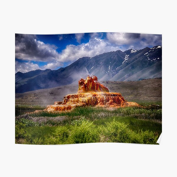 "Fly Geyser 2" Poster for Sale by kdxweaver | Redbubble
