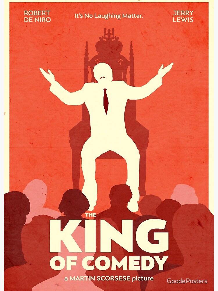 "The King of Comedy | Fan Art Movie Poster" Art Board Print for Sale by ...