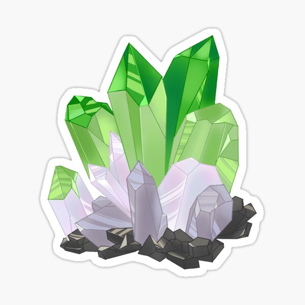 "Crystal Aro" Sticker by naethjen | Redbubble