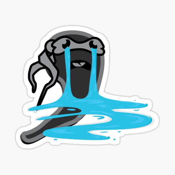"Sad Meat" Sticker for Sale by CopeStarr | Redbubble
