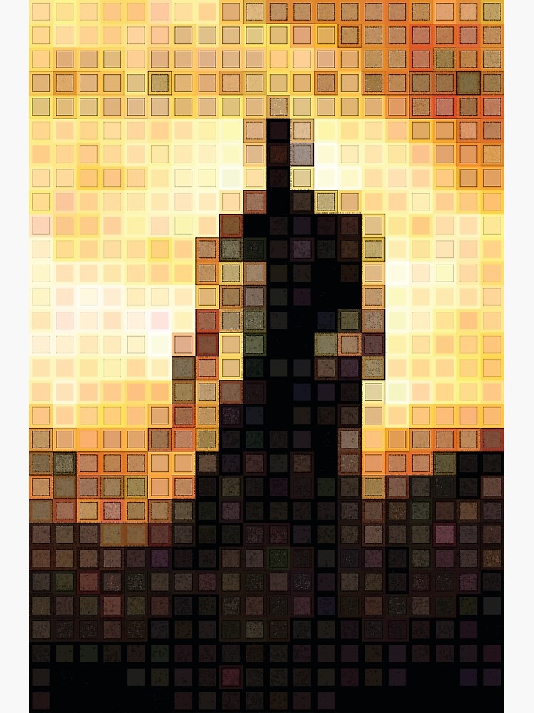 "Pixelated Famous Movies - 71 of 100" Poster by Stuff-on-Things | Redbubble