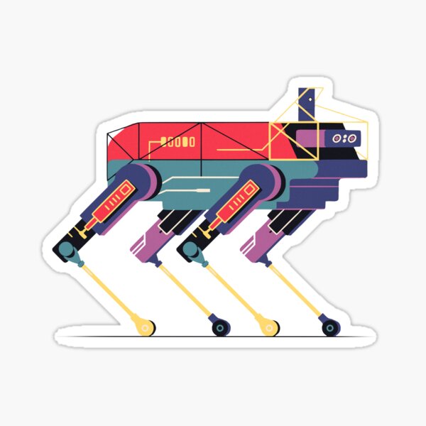 Boston Dynamics Stickers | Redbubble