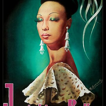 "Josephine Vintage French Dance Advertisement" Poster for Sale by ...