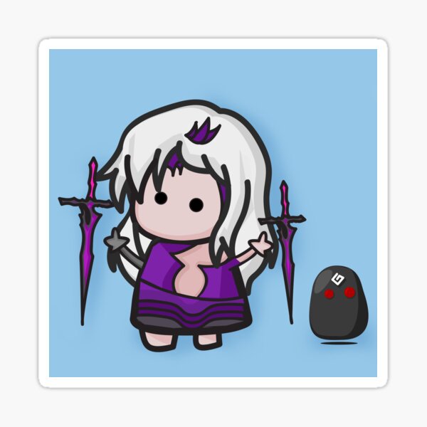 "Dark Knight Icon - BDO" Sticker for Sale by sarah-davies | Redbubble