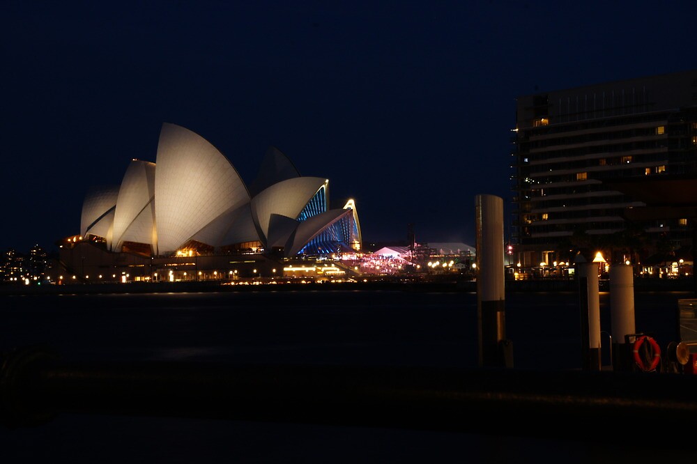 "Sydney Opera House Arias" by Zoroastrian | Redbubble