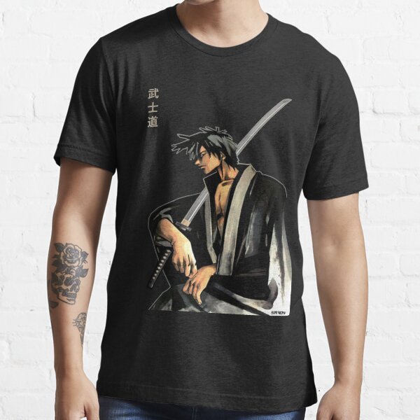 "Chill Samurai" T-shirt for Sale by bushidoartwork | Redbubble ...
