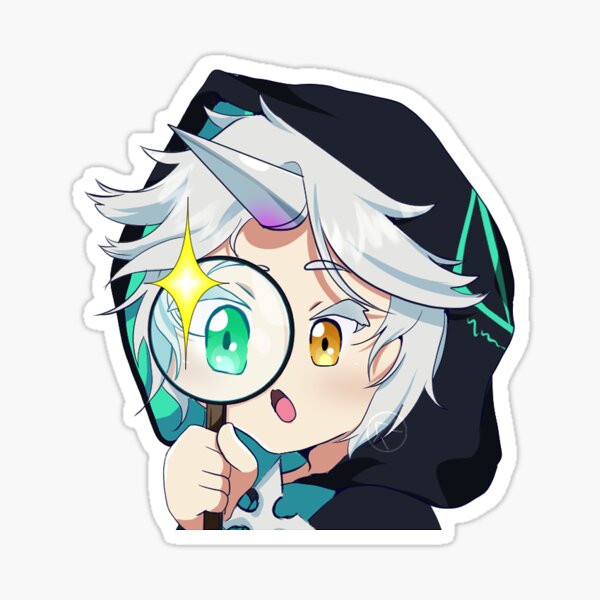 "Detective Raven!" Sticker by Eiveon | Redbubble