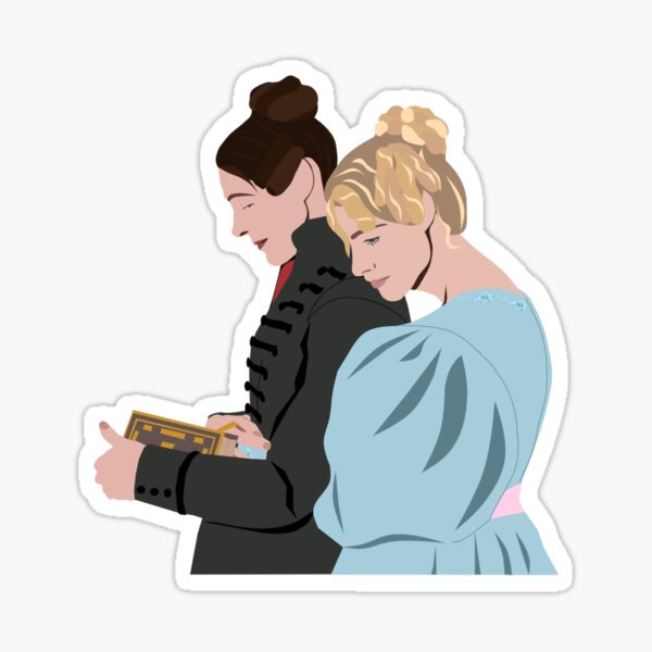"Anne and Ann" Sticker for Sale by Srarbuck | Redbubble