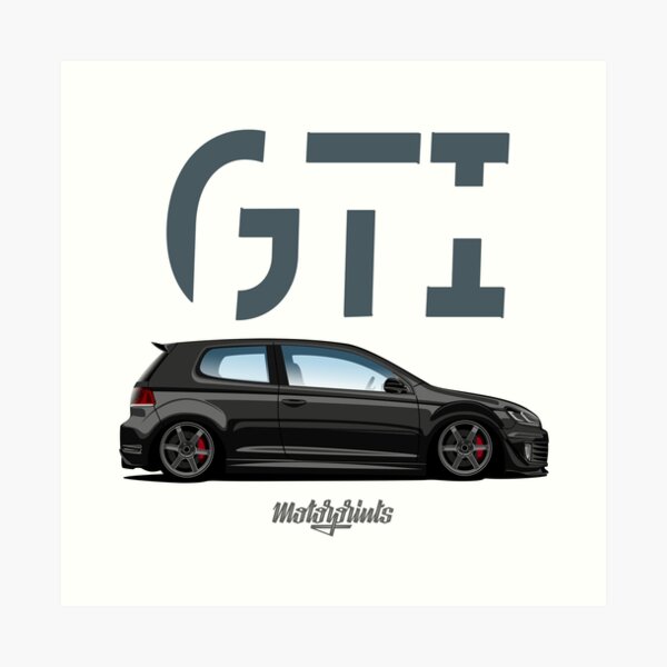 Golf Gti Art Prints | Redbubble