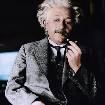 Albert Einstein In Color