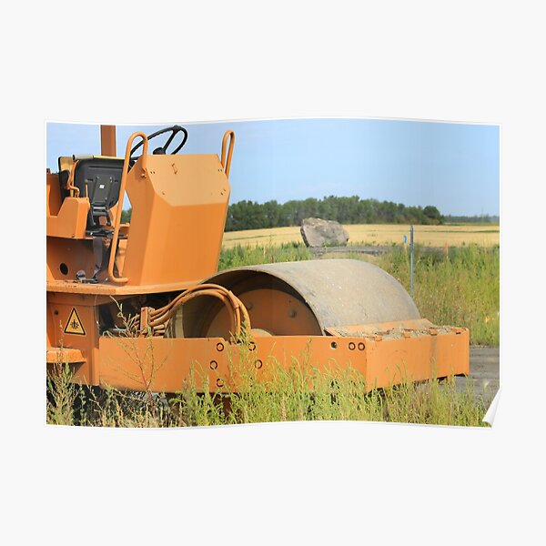 Construction Equipment Posters | Redbubble