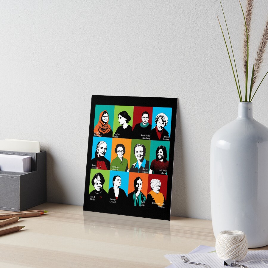 "Feminist Icons" Poster for Sale by candhdesigns | Redbubble