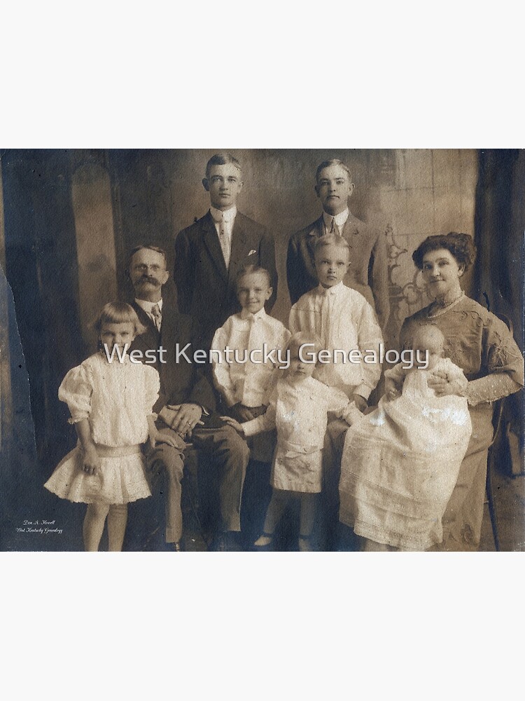 "COVINGTON FAMILY PHOTOGRAPHS, MAYFIELD, KENTUCKY" Poster for Sale by ...