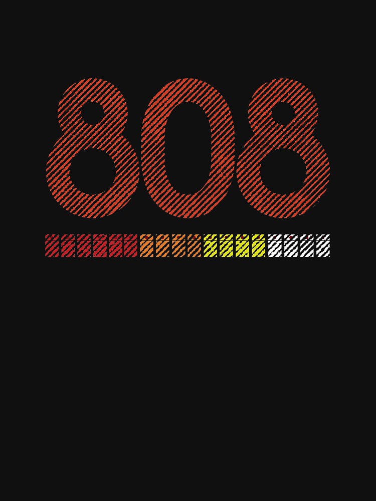 "808 Retro Style Roland Electronic Drum Machine design" T-shirt for ...