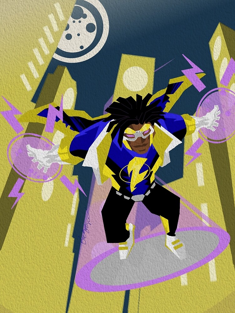 "Detective Comics Presents: Superhero Static Shock!" Poster for Sale by ...