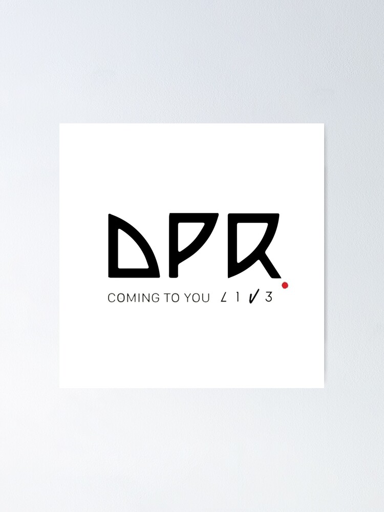 "DPR LIVE LOGO" Poster by snowf-snowj | Redbubble