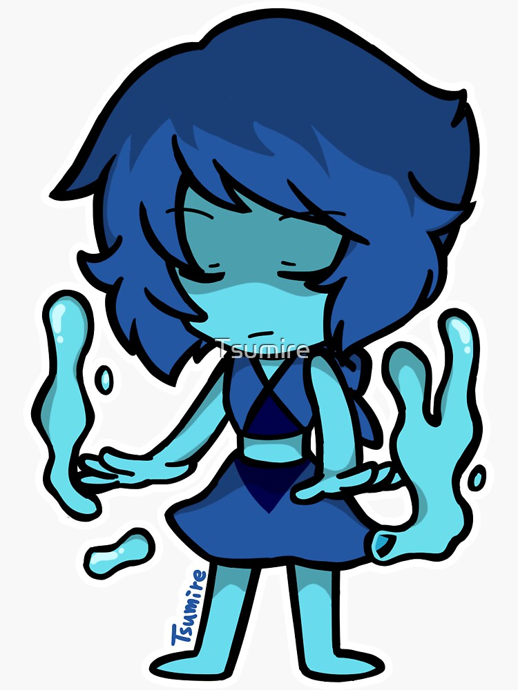 "Chibi Water Witch" Sticker for Sale by Tsumire | Redbubble