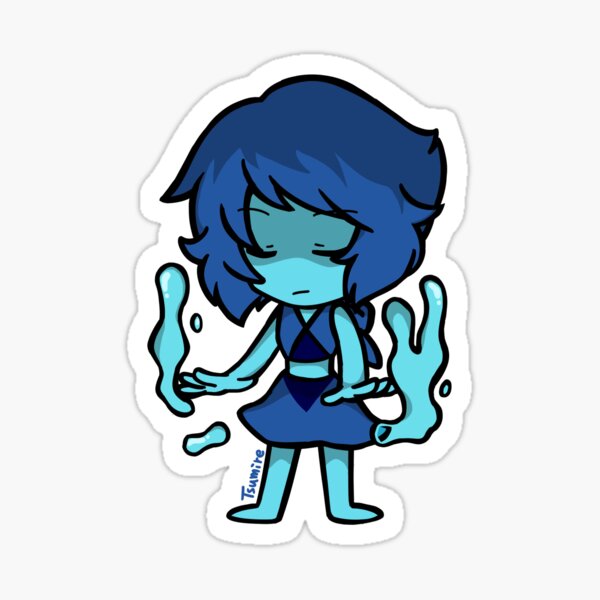 "Chibi Water Witch" Sticker for Sale by Tsumire | Redbubble