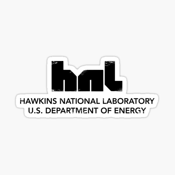 "Hawkins National Laboratory | Stranger Things" Sticker for Sale by ...