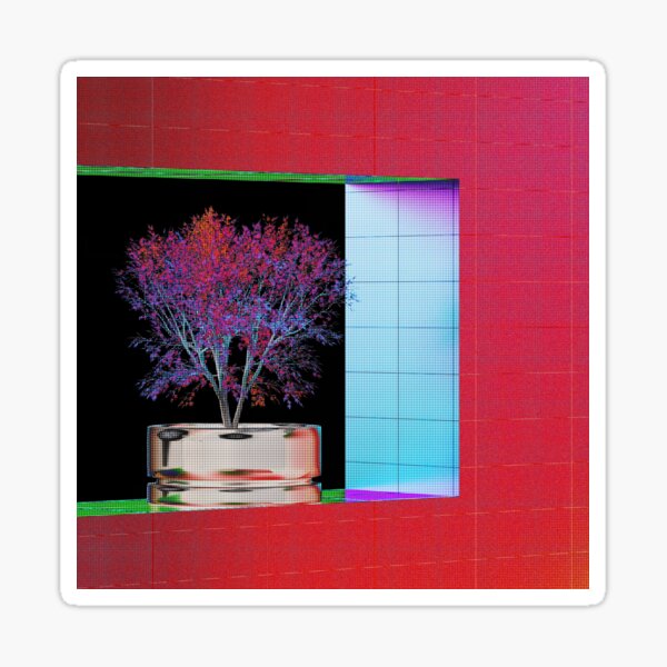 "Psychedelic - Vaporwave - HEAT" Sticker for Sale by B3v3rag3 | Redbubble