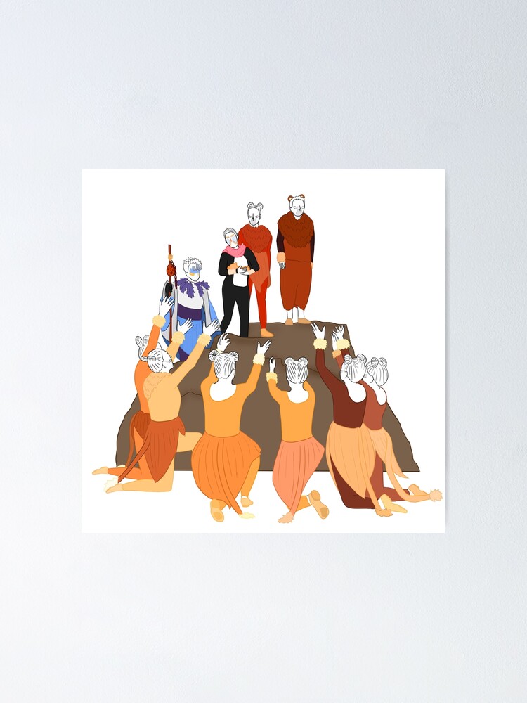 "Pride Rock" Poster by Monkeydoodle5 | Redbubble