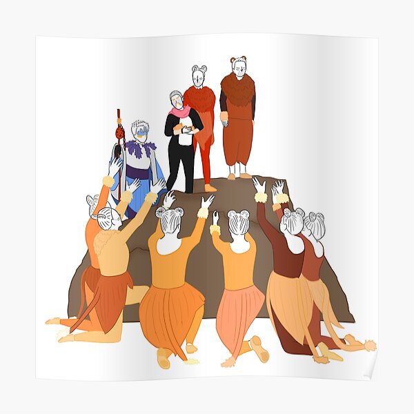 "Pride Rock" Poster by Monkeydoodle5 | Redbubble