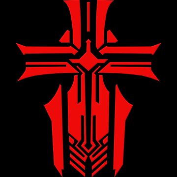 "Iron Blood Emblem" Sticker for Sale by F3NR15ULFR | Redbubble